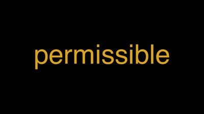 Meaning of Permissible in Hindi - हिंदी में मतलब | Wrytin