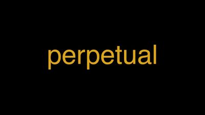 Meaning of Perpetual in Hindi - हिंदी में मतलब | Wrytin