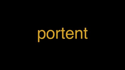 Meaning of Portent in Hindi - हिंदी में मतलब | Wrytin