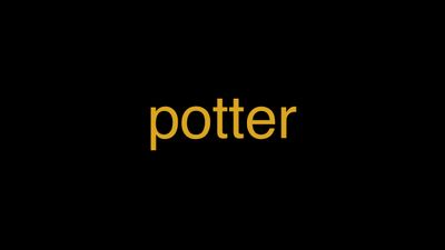 Meaning of Potter in Hindi - हिंदी में मतलब | Wrytin