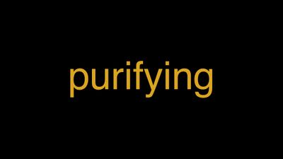 Meaning of Purifying in Hindi - हिंदी में मतलब | Wrytin