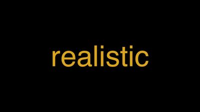 Meaning of Realistic in Hindi - हिंदी में मतलब | Wrytin
