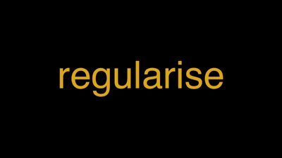 Meaning of Regularise in Hindi - हिंदी में मतलब | Wrytin