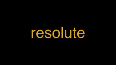 Meaning of Resolute in Hindi - हिंदी में मतलब | Wrytin