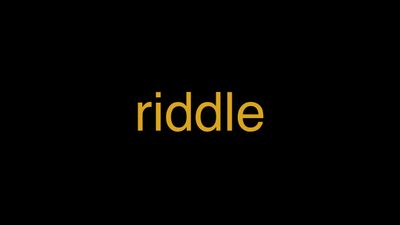 Meaning of Riddle in Hindi - हिंदी में मतलब | Wrytin