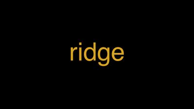 Meaning of Ridge in Hindi - हिंदी में मतलब | Wrytin
