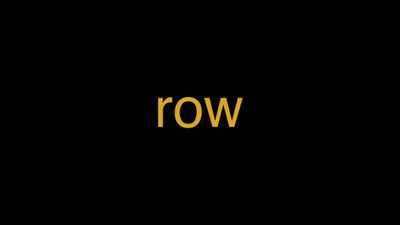 Meaning of Row in Hindi - हिंदी में मतलब | Wrytin