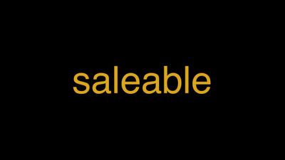 Meaning of Saleable in Hindi - हिंदी में मतलब | Wrytin
