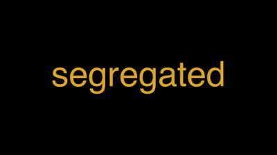 Meaning of Segregated in Hindi - हिंदी में मतलब | Wrytin