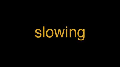 Meaning of Slowing in Hindi - हिंदी में मतलब | Wrytin