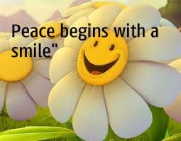 Peace Begins With A Smile | Wrytin