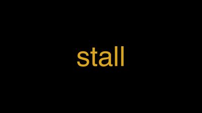 Meaning of Stall in Hindi - हिंदी में मतलब | Wrytin