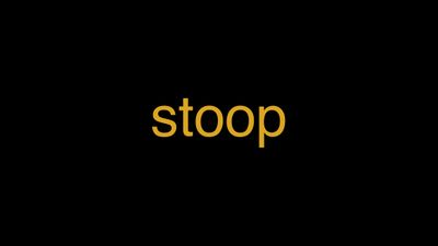 Meaning of Stoop in Hindi - हिंदी में मतलब | Wrytin