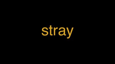 Meaning of Stray in Hindi - हिंदी में मतलब | Wrytin