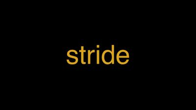 Meaning of Stride in Hindi - हिंदी में मतलब | Wrytin