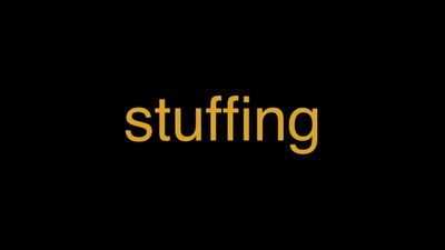 Meaning of Stuffing in Hindi - हिंदी में मतलब | Wrytin