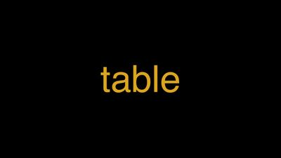 Meaning of Table in Hindi - हिंदी में मतलब | Wrytin