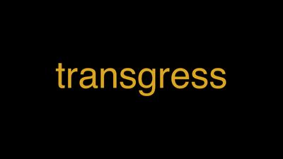 Meaning of Transgress in Hindi - हिंदी में मतलब | Wrytin