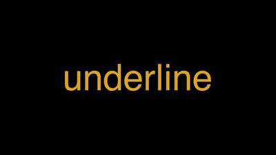 Meaning of Underline in Hindi - हिंदी में मतलब | Wrytin