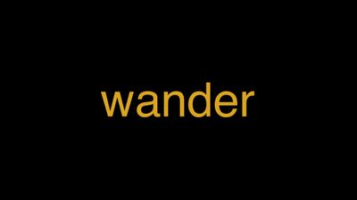 Meaning of Wander in Hindi - हिंदी में मतलब | Wrytin