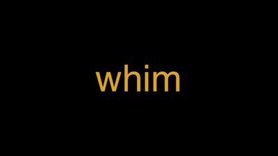 Meaning of Whim in Hindi - हिंदी में मतलब | Wrytin