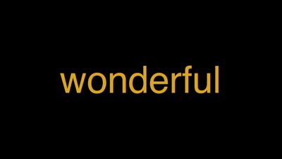 Meaning of Wonderful in Hindi - हिंदी में मतलब | Wrytin