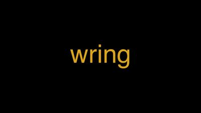Meaning of Wring in Hindi - हिंदी में मतलब | Wrytin