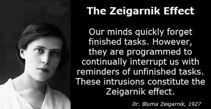 Common Applications Of The Zeigarnik Effect | Wrytin